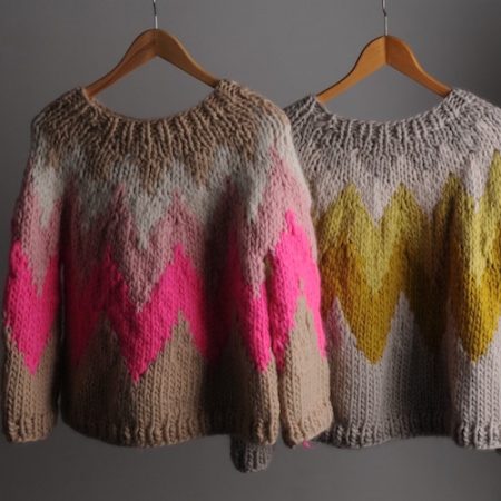 Zigzag Jumper at Loop London – LoopKnitlounge