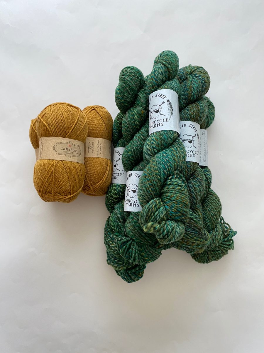 Colour combinations for beautiful shawls – LoopKnitlounge