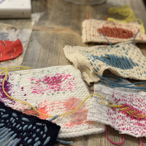 New embroidery and textile classes! – LoopKnitlounge
