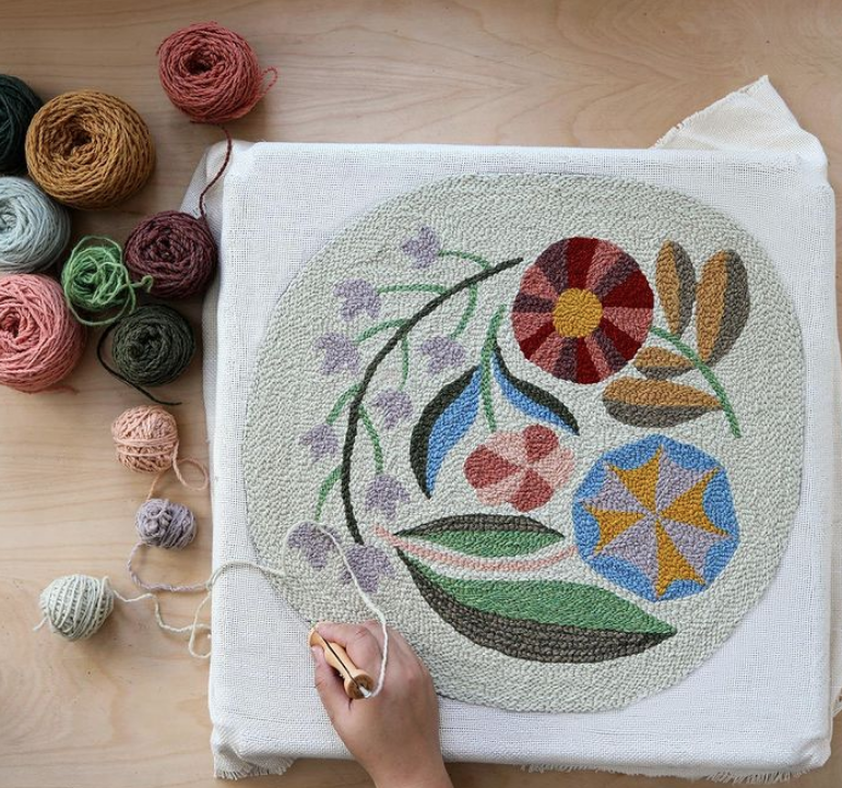 Packing a punch with a new punch needle workshop, yarn and giveaway ...