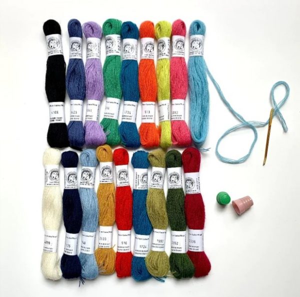 Wonderful Wool Embroidery with Au Ver a Soie and Judit Gummlich ...